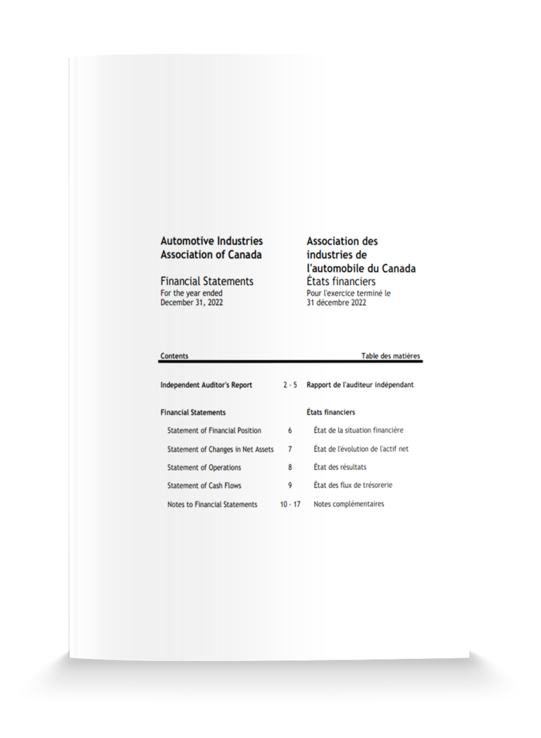 2022 Financial Statements | AIA Canada - Automotive Industries ...