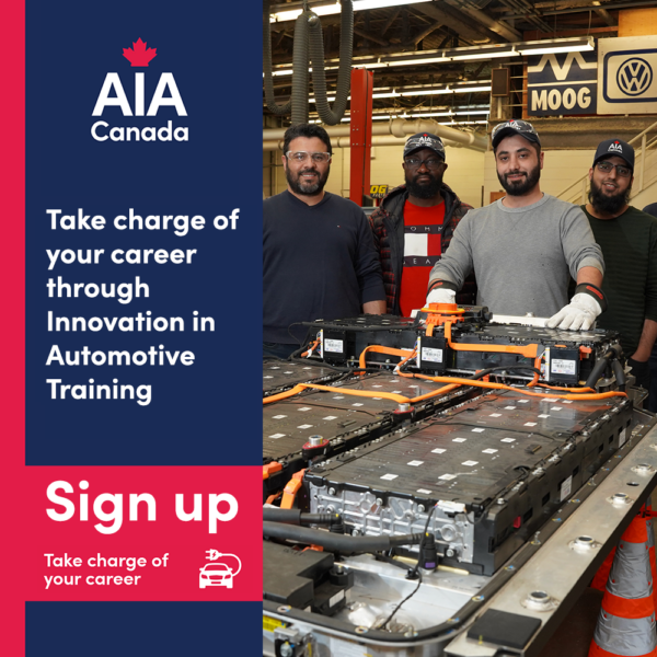 Innovation in Automotive Training promotional kit | AIA Canada